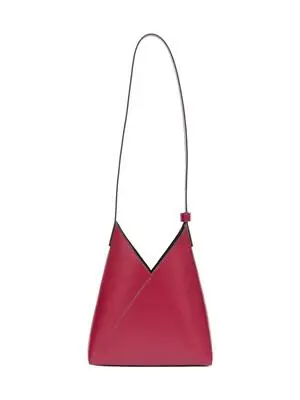 MAISON MARGIELA MM6 Maison Margiela Small Fortune Cookie Shoulder Bag Red