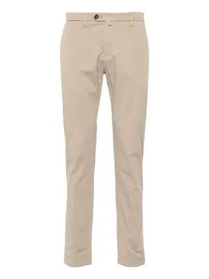 BRIGLIA 1949 Pressed-crease Tapered-leg Trousers