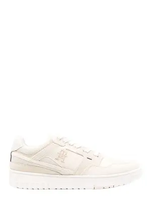 Tommy Hilfiger Textured Low-top Sneakers - Neutrals