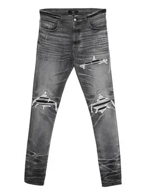 Amiri Ripped Jeans Grey