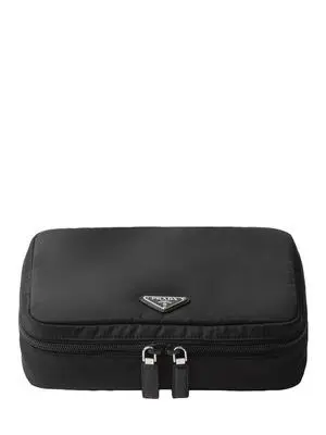Prada Re-nylon Zipper Pouch - Black