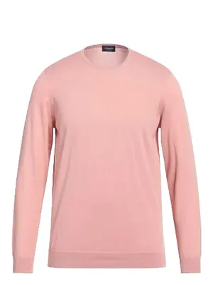 DRUMOHR Knitted Cotton Sweater - Pink