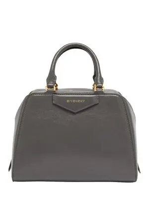 Givenchy Antigona Cube Mini Top-handle Bag - Charcoal