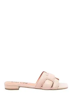 BIBI LOU Holly Leather Sandals - Pink
