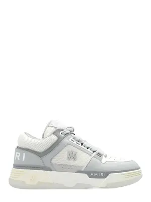 Amiri AMIRI MA-1 Panelled Leather Sneakers Grey