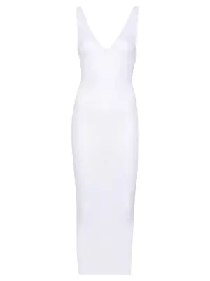 MAISON CLOSE La Femme Amazone Open-back Dress - White