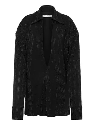 Philosophy Di Lorenzo Serafini Rhinestoned Blouse - Black