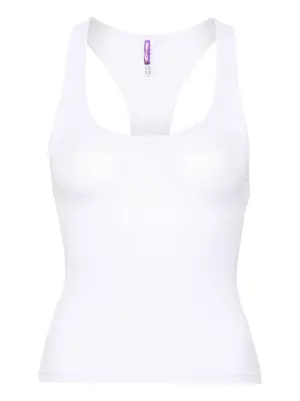 MAISON CLOSE La Femme Amazone Racerback Tank Top - White