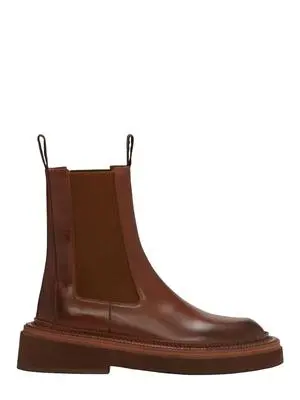 Marsèll Leather Ankle Boots - Brown