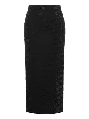 Philosophy Di Lorenzo Serafini Rhinestone-embellished Skirt - Black