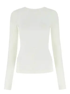 Givenchy Cut-out Crew-neck T-shirt - White