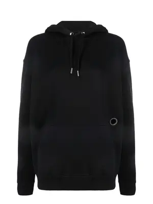Givenchy Scarf-detail Cotton Hoodie - Black