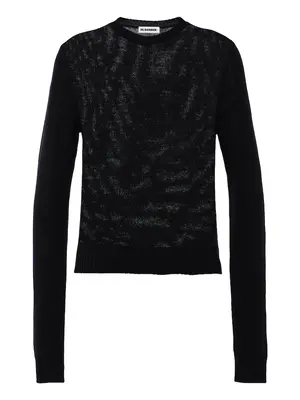 JIL SANDER Wool Sweater - Black