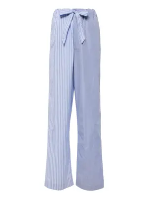 MAISON MARGIELA Straight Leg Trousers - Blue