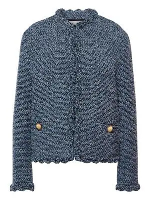 VALENTINO Tweed Denim Jacket