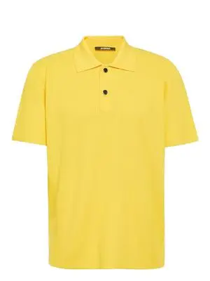 Jacquemus Le Polo Maille Piqué Polo Shirt - Yellow
