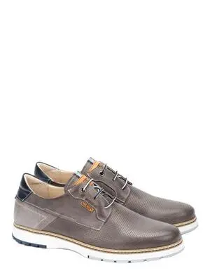 Pikolinos PIKOLINOS Olvera Leather Derby Dark Grey
