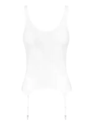 MAISON CLOSE La Femme Amazone Tank Top - White