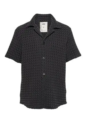 OAS Company Cuba Camp-collar Shirt - Grey