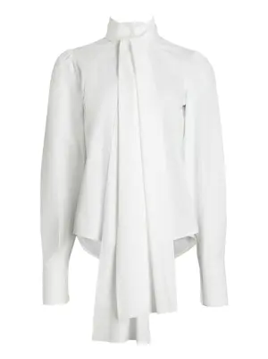 Patou Lavallière Blouse - White