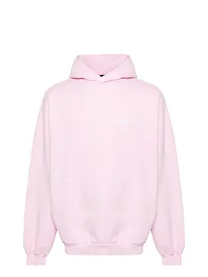 Balenciaga Beverly Hills Embroidered Hoodie - Pink