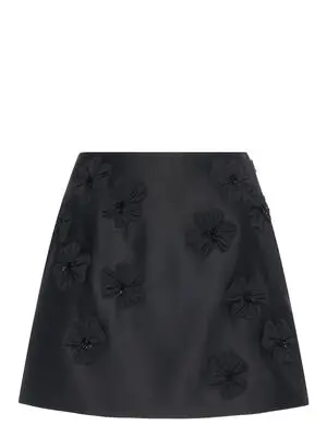 Moncler Embellished Skirt - Black