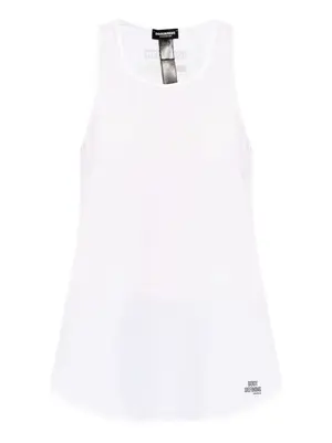 Dsquared2 Logo-print Tank - White