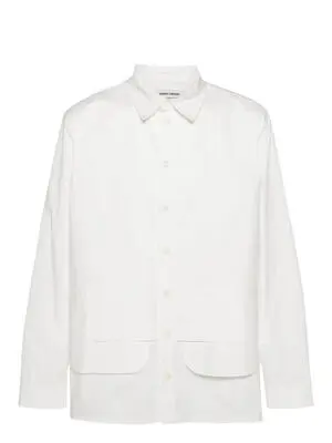 Henrik Vibskov Ants Poplin Layered Shirt - White