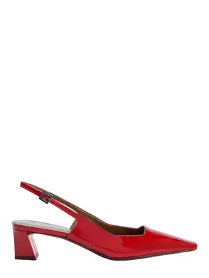 GIUSEPPE ZANOTTI 45mm Brendha Slingback Pumps - Red
