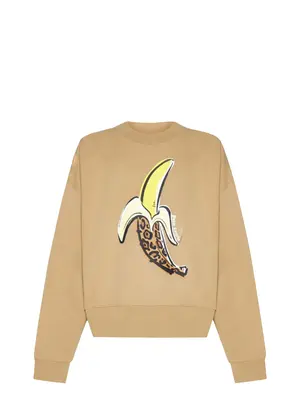 Palm Angels Banana Crewneck - Yellow