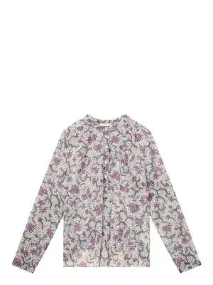 MARANT ETOILE Maria Blouse - Ecru/lilac