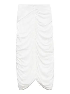 Isabel Marant Isabel Marant Vicky Midi Skirt White