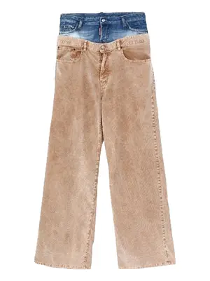 DSQUARED2 DSQUARED2 Corduroy Wide Leg Pants