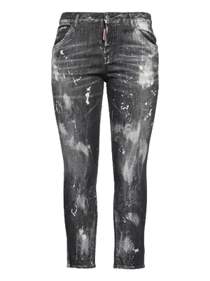 Dsquared2 Tapered Distressed Jeans - Black
