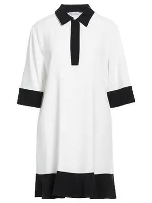 Red Valentino Cady Shirt Mini Dress - White