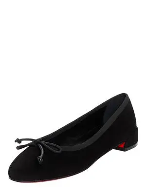 CHRISTIAN LOUBOUTIN Sweetie Jane Flat - Black