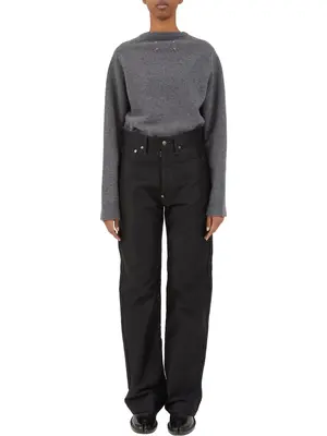 MAISON MARGIELA Straight-leg Jeans - Black