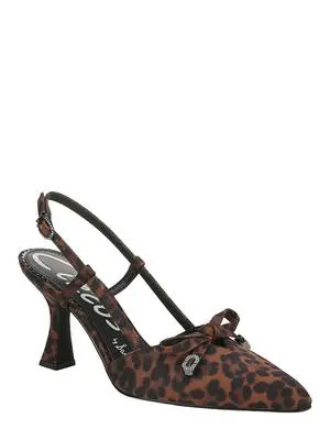 CIRCUS NY BY SAM EDELMAN Monica Slingback Pumps - Black Natural Multi