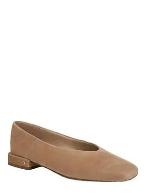 Sam Edelman Kasey Square Toe Pumps - Cyprus Tan
