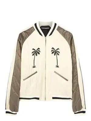 PALM ANGELS Upsidedown Palm Sukajan Jacket