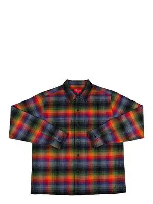 Supreme Plaid Flannel Shirt - Multicolor