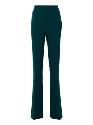 Safiyaa Alexa High-rise Flared Pants - Green