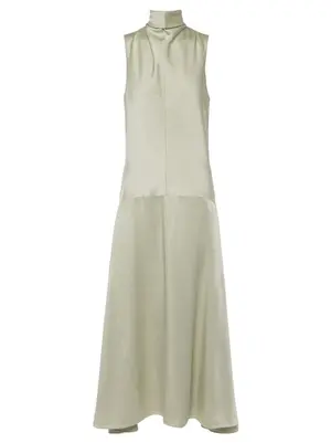 JIL SANDER Draped Maxi Dress - Green