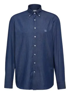 ETRO Etro Logo Denim Shirt