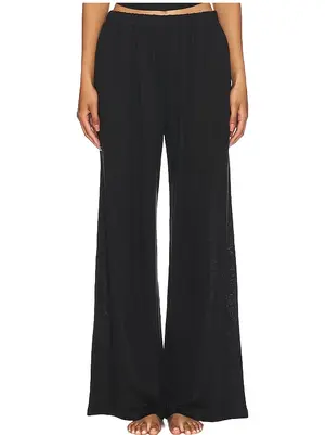 Eberjey Organic Linen Pant - Black