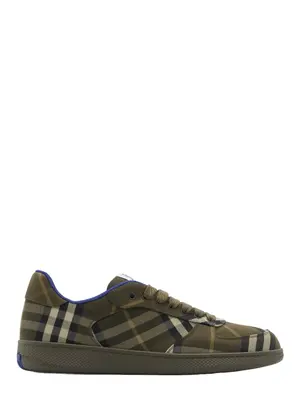 Burberry Burberry Check Lace-Up Sneakers Heath