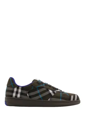 Burberry Burberry Check Lace-Up Sneakers Snug