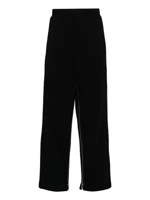 Helmut Lang Gusset Cotton Track Pants - Black