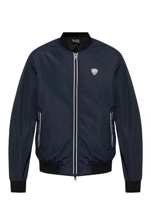 EMPORIO ARMANI EA7 Emporio Armani Logo-Patch Bomber Jacket