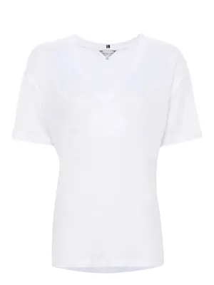 Tommy Hilfiger Slub-textured T-shirt - White